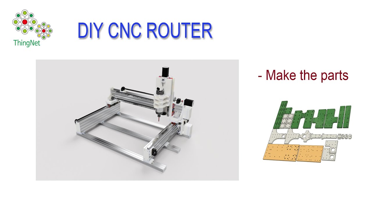 DIY CNC making part 1 - YouTube