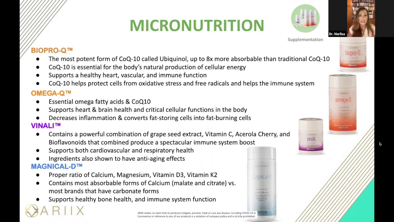 Dr. Marlisa Hurt - Why Nutrifii Biopro-Q - YouTube