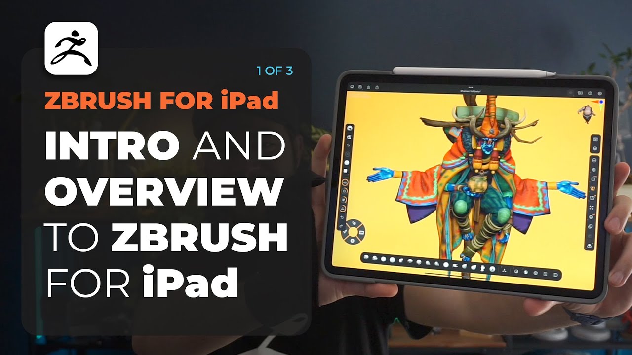 ZBrush for iPad: Intro and overview to ZBrush for iPad - YouTube