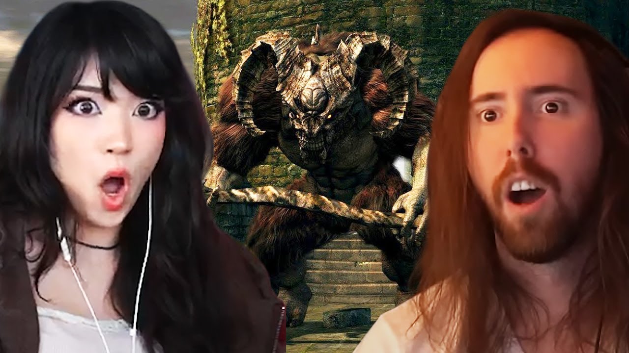 Even Asmongold Couldn't Believe It | Emiru Plays Dark Souls PART 1 ...