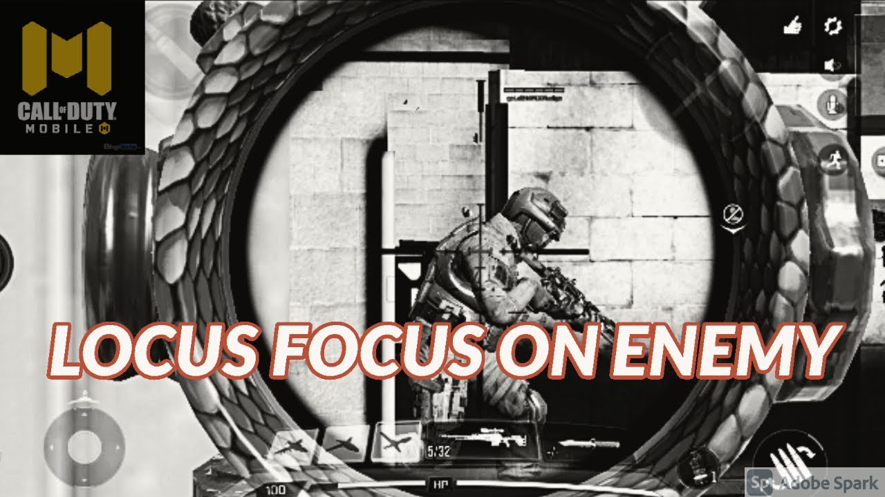 LOCUS FOCUS ON ENEMY #CODM GAMEPLAY - YouTube