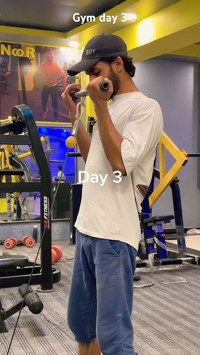 Gym day 3 #vlog #dailyvlog #minivlogs #shorts #ytshorts #youtubeshorts #explorepage #gym #like # ...