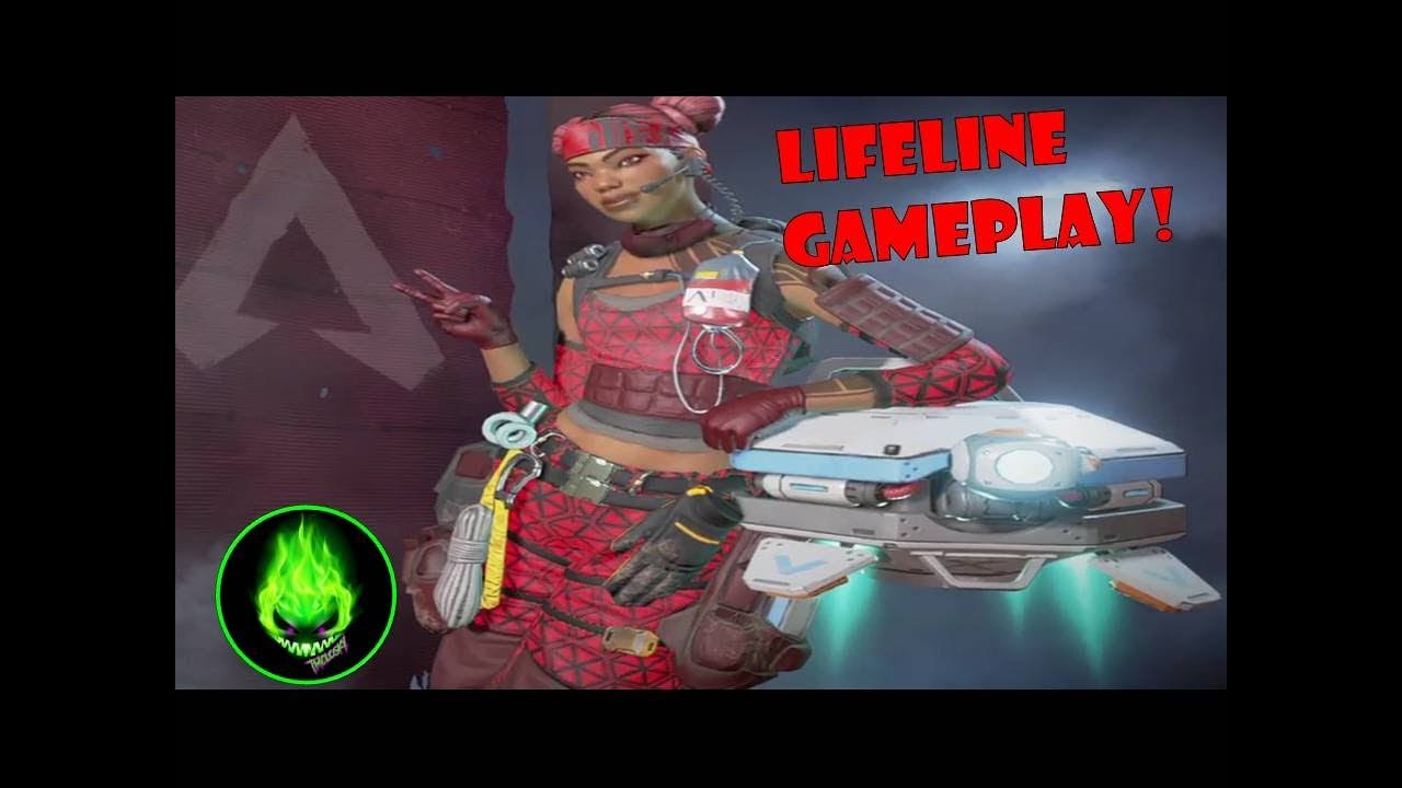 APEX LEGENDS LIFELINE GAMEPLAY! - YouTube