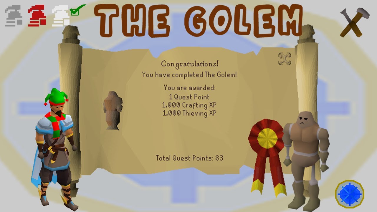 OSRS The Golem Quest Guide | Ironman Approved - YouTube