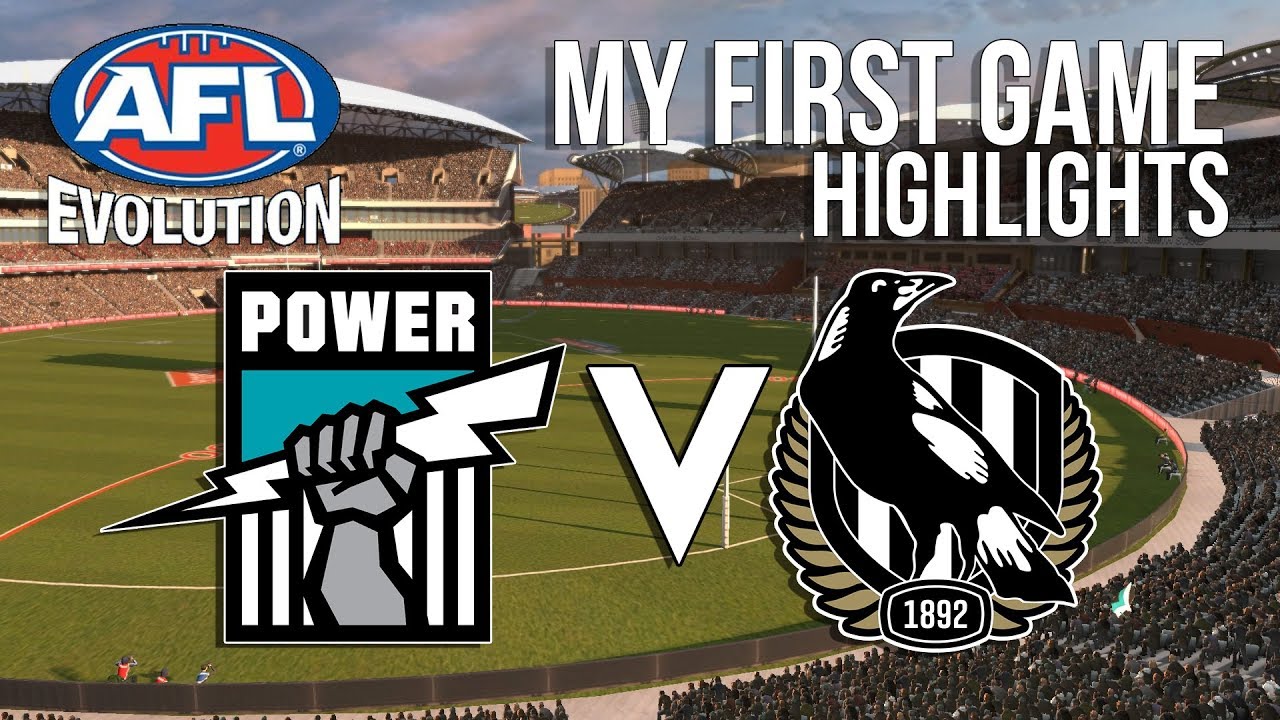 My First Game - AFL Evolution - Highlights - YouTube