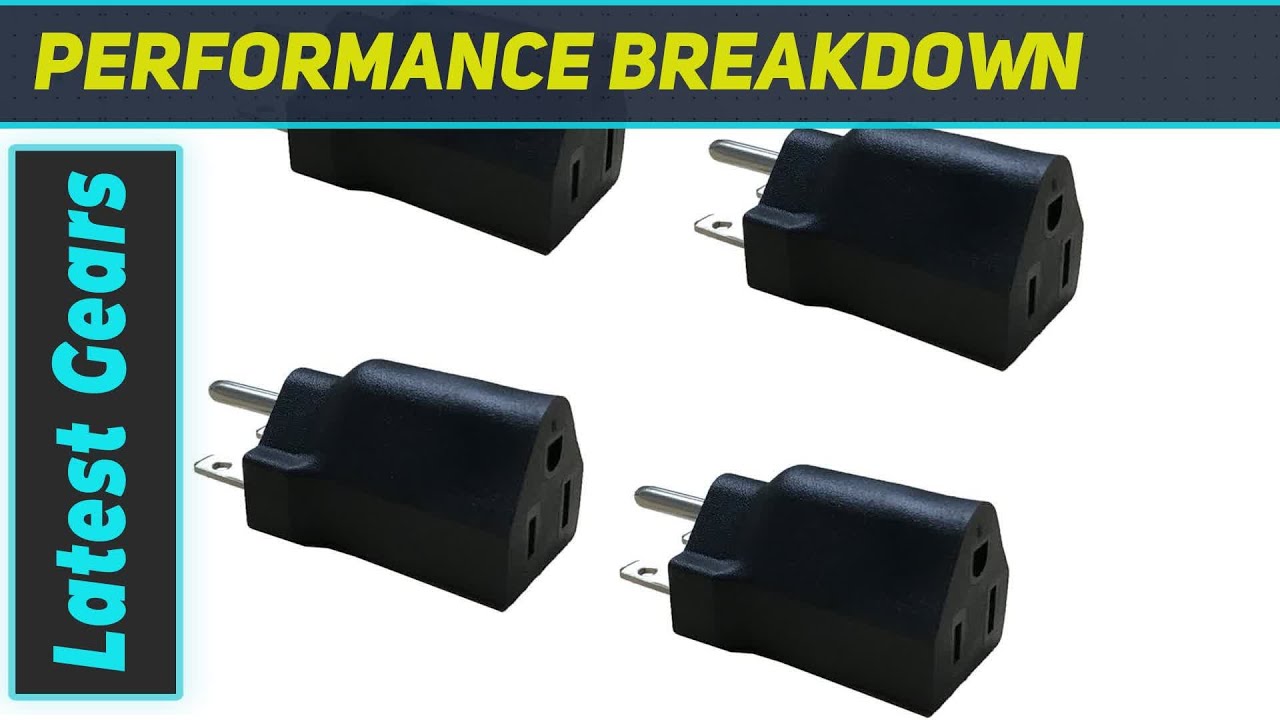 4-Pack 110V/120V to 220V/240V Plug Adapters: The Best Choice for Grow ...