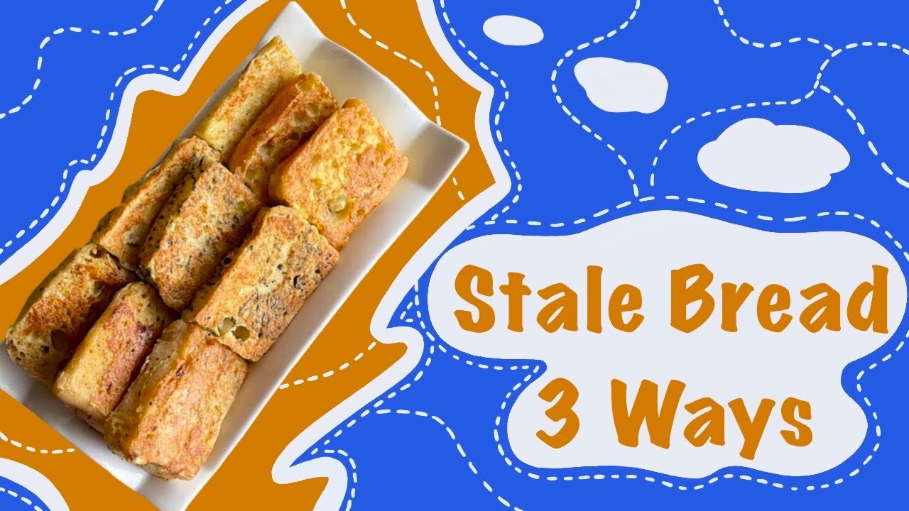 INTERESTING THINGS TO MAKE FROM STALE BREAD! - YouTube