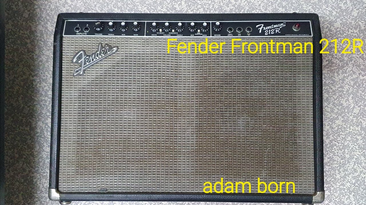 Fender Frontman 212R🥰 - YouTube