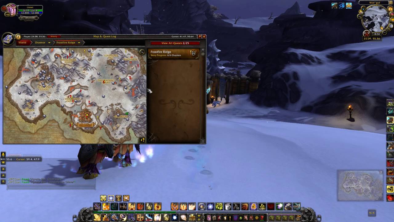 Wor'gol Explore Frostfire Ridge - YouTube