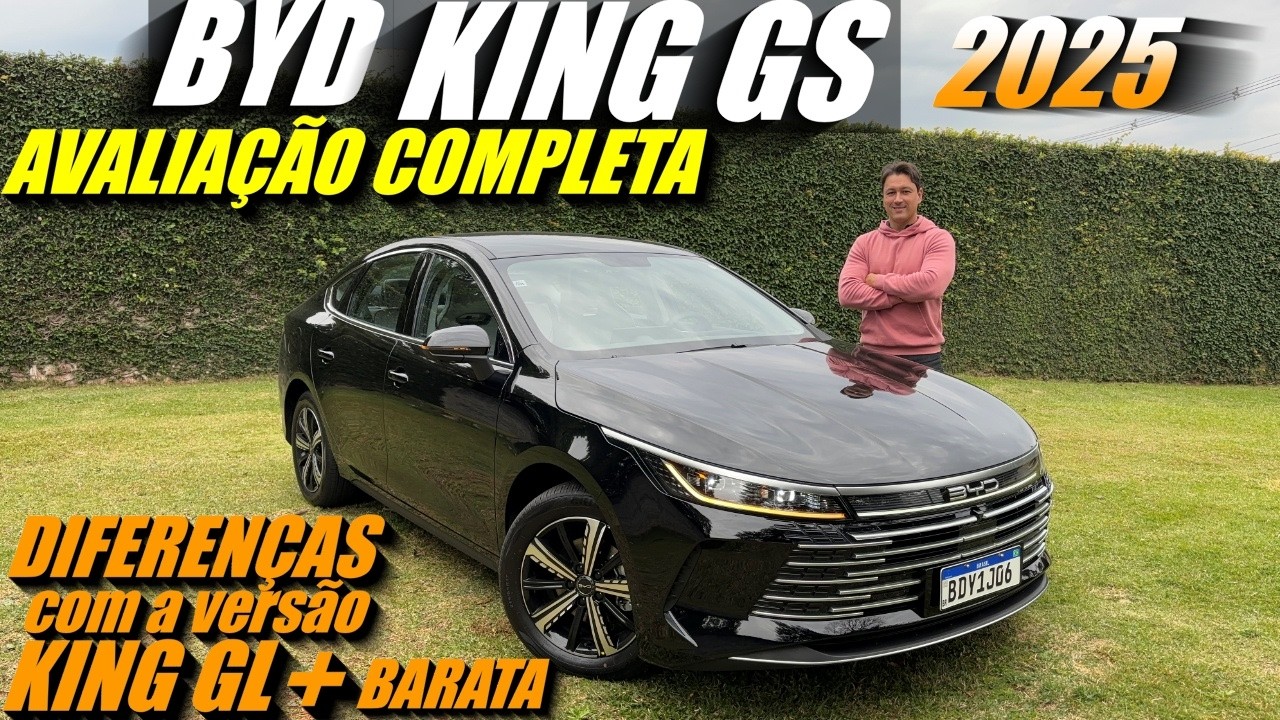 Avaliação BYD KING GS 2025 - Diferenças com o BYD KING GL e com o ...