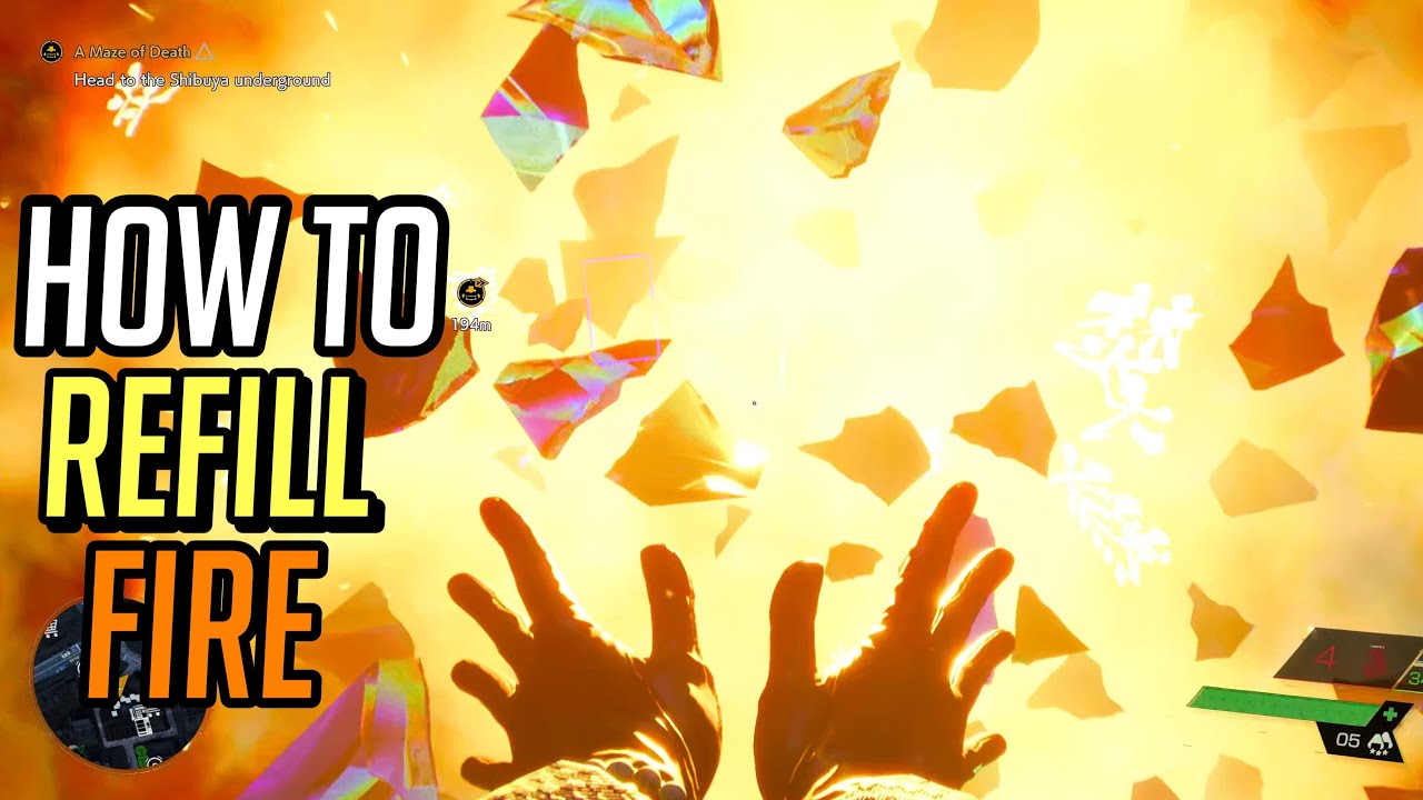 Ghostwire Tokyo How to Refill Fire - YouTube