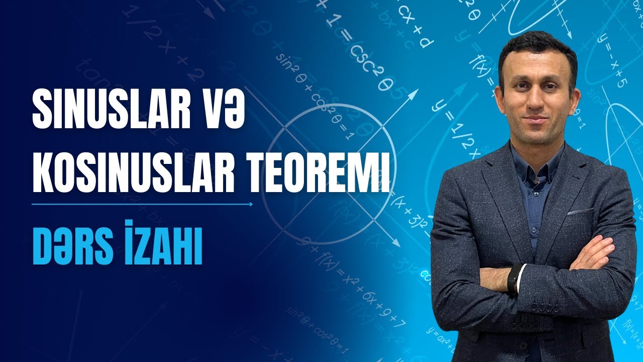 Sinuslar və kosinuslar teoremi - YouTube