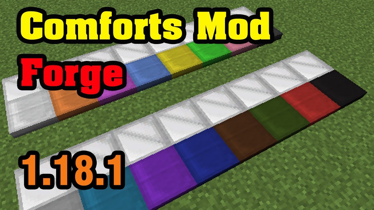 Comforts Forge Mod 1.18.1 & Tutorial Downloading And Installing For ...