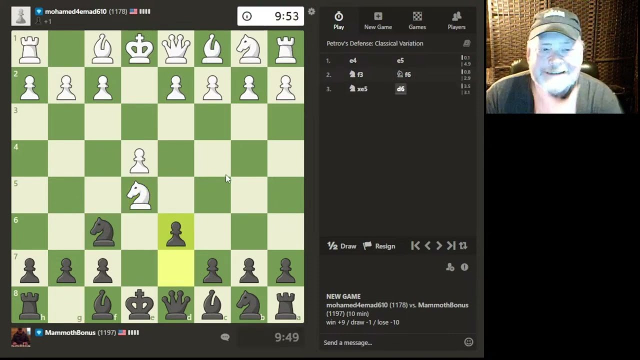 JJ's Chess Patzer Palace Live Stream - YouTube