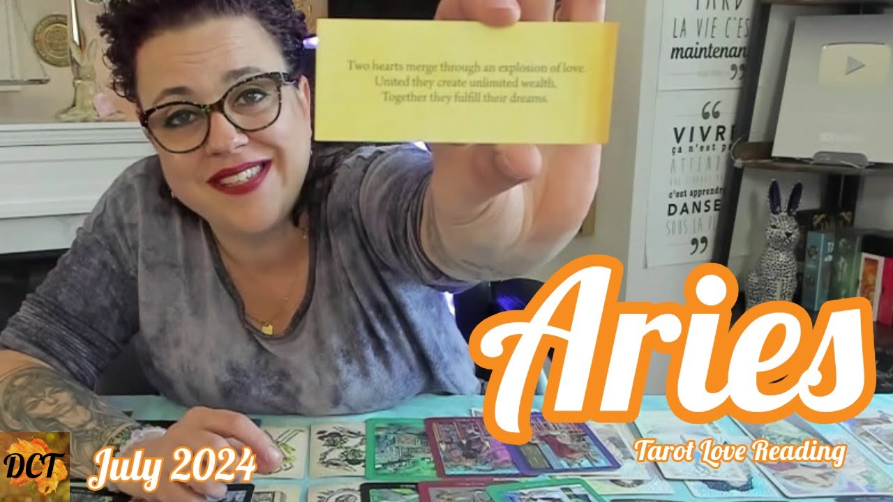 Aries ♈🐏 July 2024 😲 You BOTH feel this is a past life connection ️‍🔥💞 - YouTube