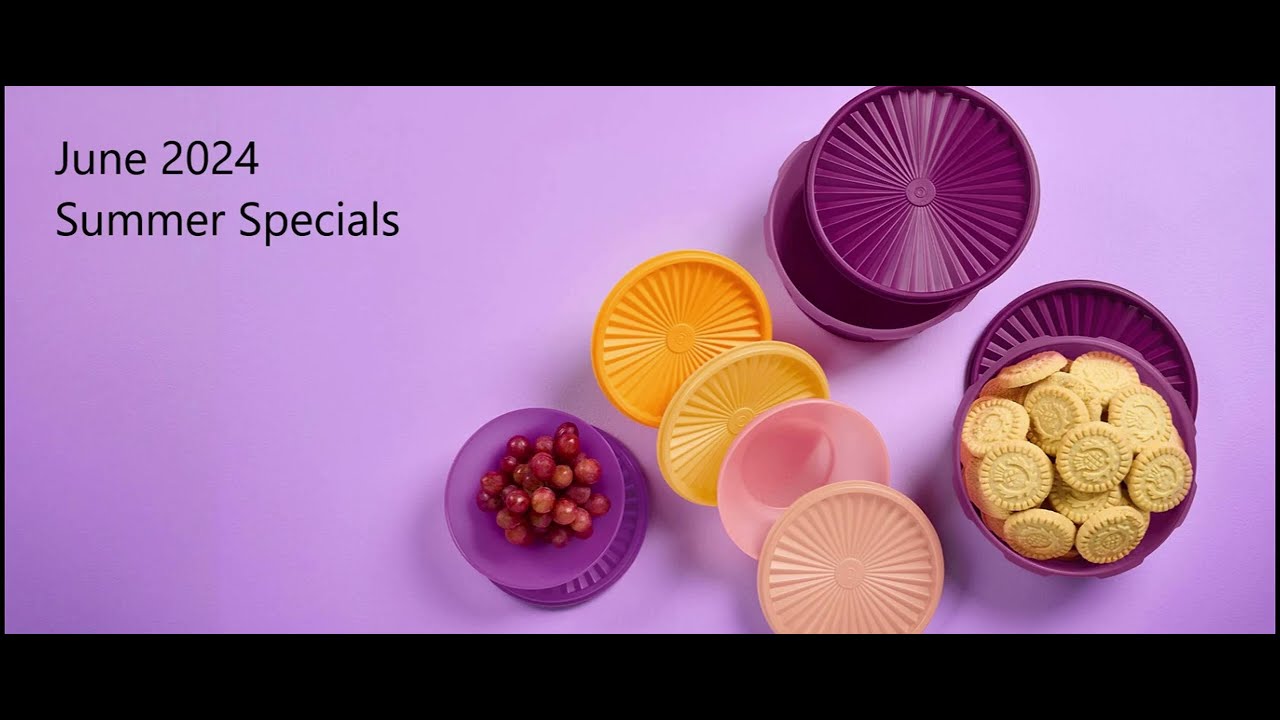 Tupperware June 2024 Specials - YouTube