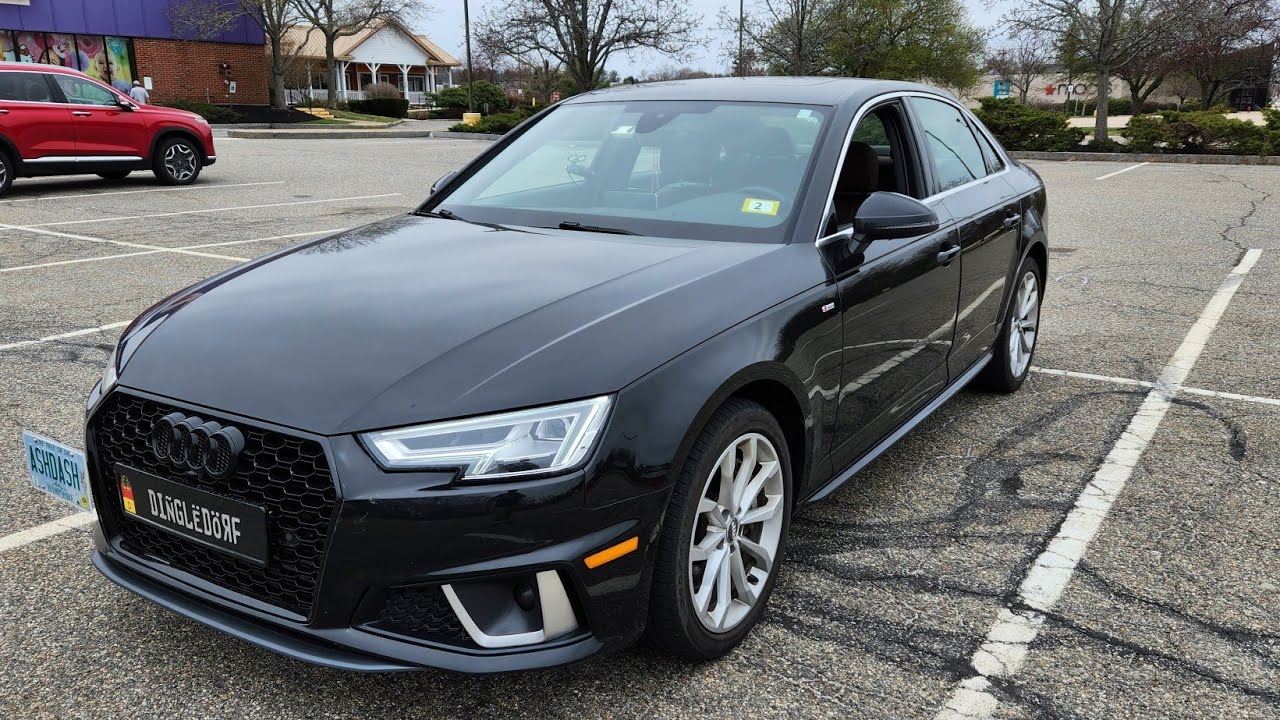 2019 Audi A4 S-Line w/Intake POV Test Drive/Review - YouTube