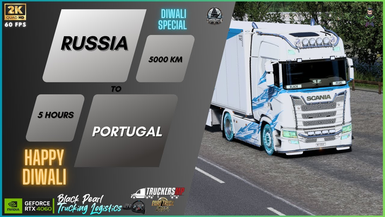 Euro Truck Simulator 2 | ETS2 | Truckers MP | Logitech G29 | 2K 60FPS ...