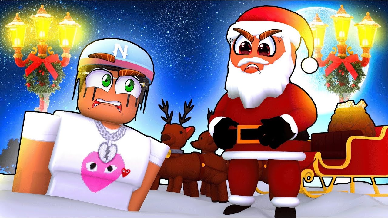 ROBLOX DIG TO SANTA - YouTube