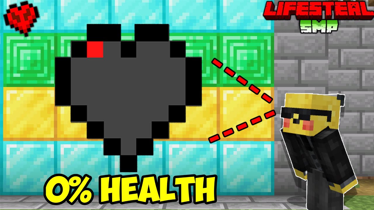 Why Im Trapped On 0% Health In This Minecraft SMP... - YouTube