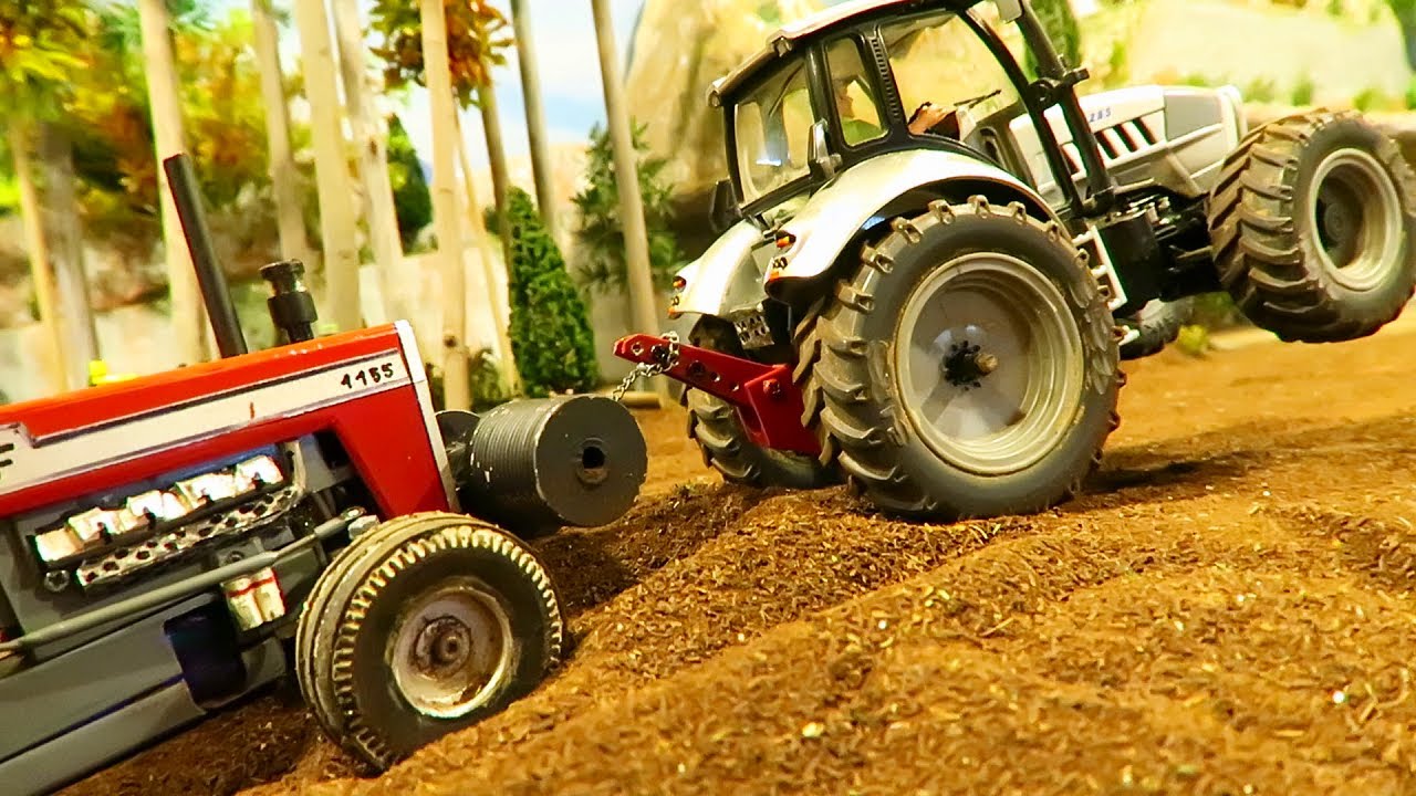 Tractors and Agriculture Rc Model Machinery at Farm Work - YouTube