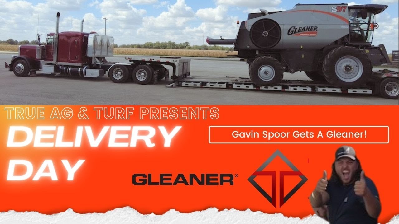 Gavin's Gleaner - Delivery Day - Delivering the Gleaner S97 & 9335 ...