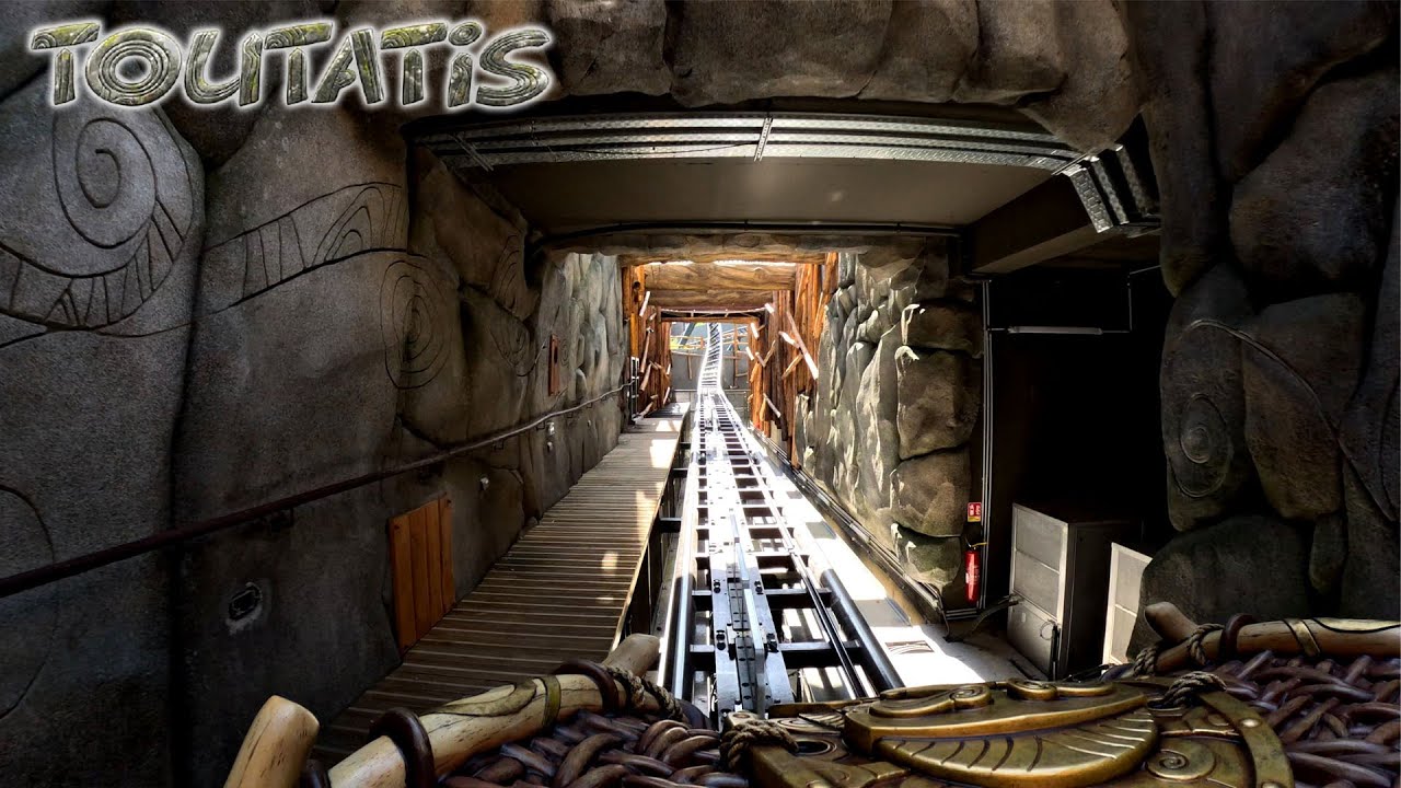 Toutatis 4K Front Seat POV - Parc Astérix - YouTube