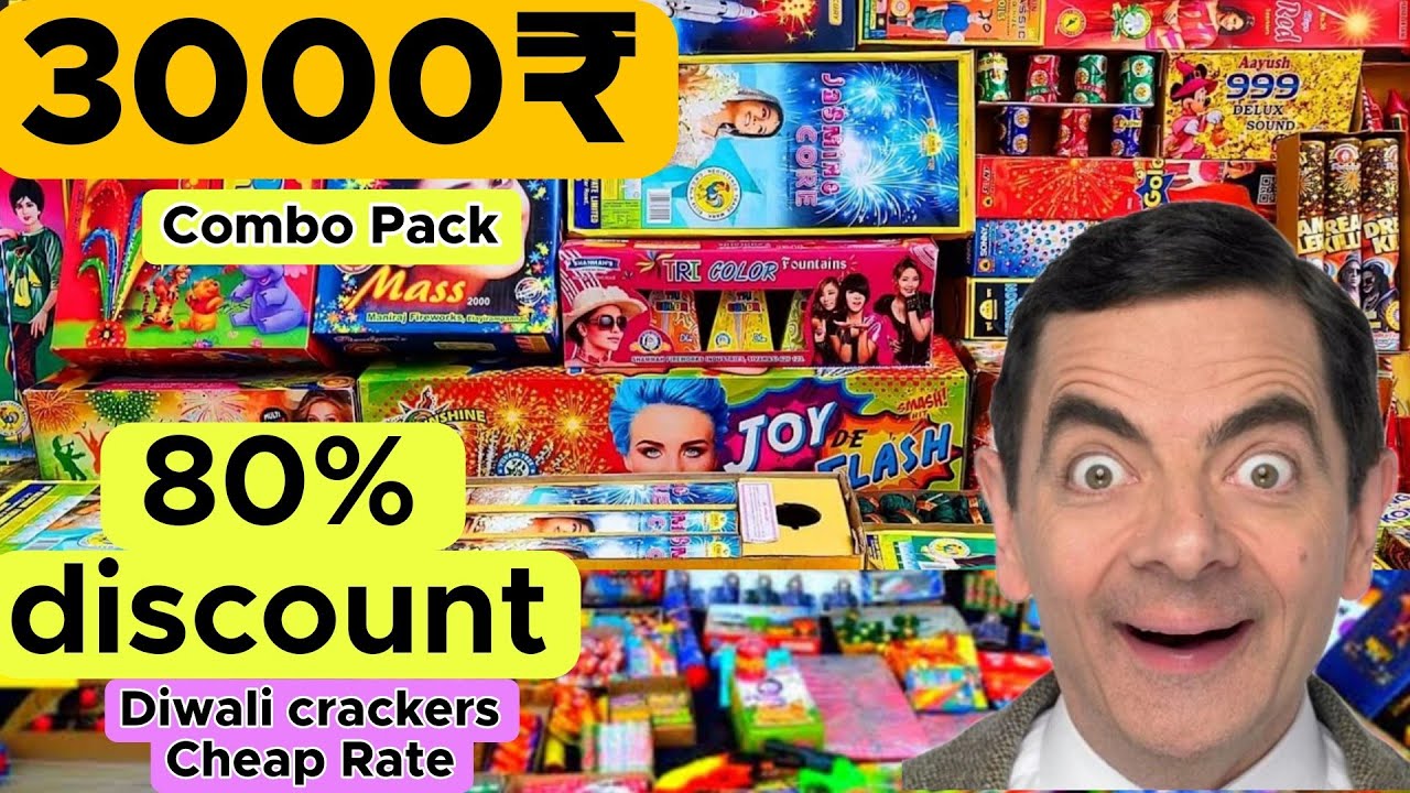 3000₹ combo pack from archan fireworks #sivakasicrackers # ...