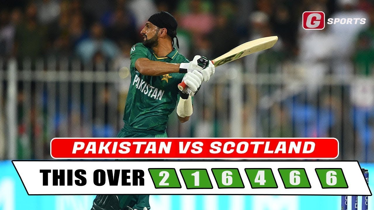 Shoaib Malik Fastest 50 in WT20 Highlights | Pakistan vs Scotland | T20 ...