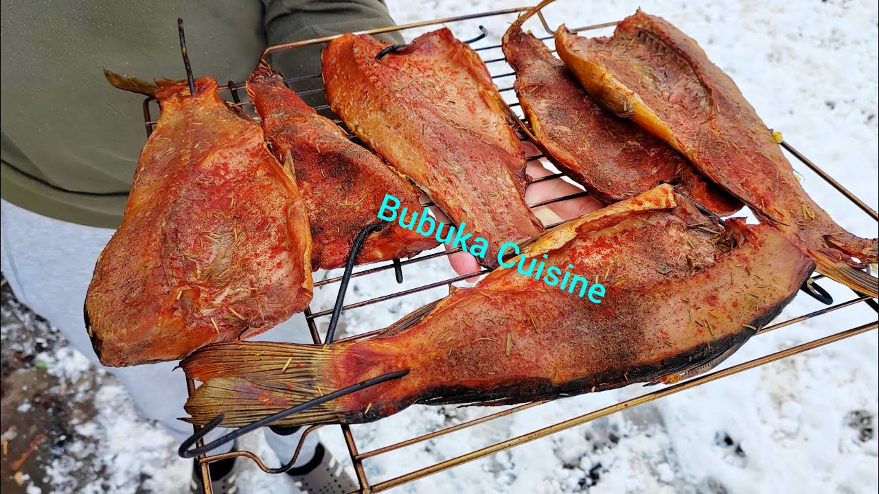 Peste crap afumat tradițional simplu și gustos!@BubukaCuisine - YouTube