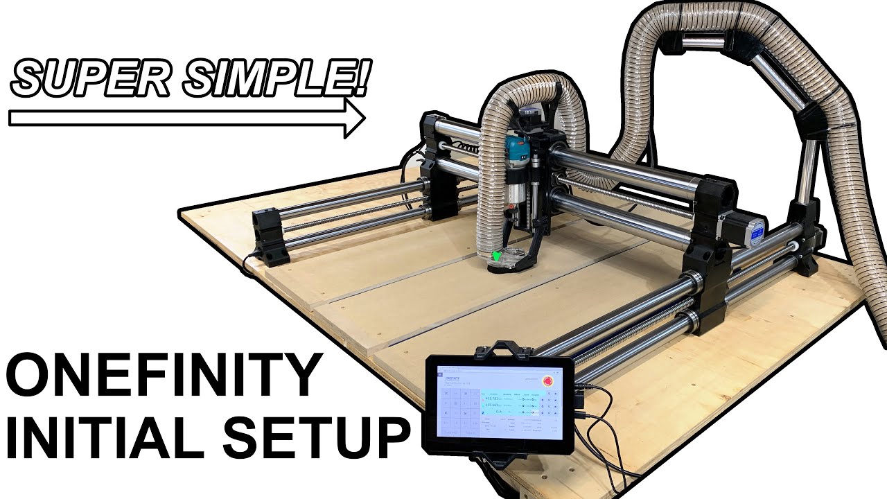 Onefinity Woodworker X-50 Initial Setup | Accessory Installation - YouTube