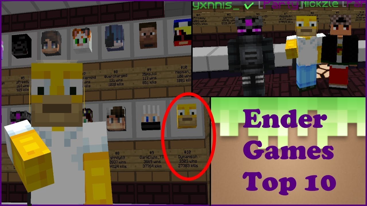 EnderGames Top 10! - YouTube