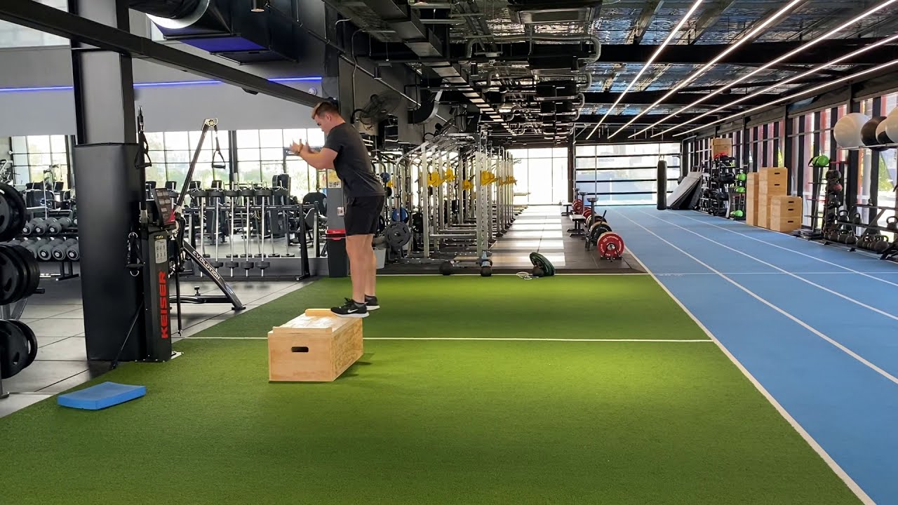 Vertical Plyometrics- Box Jump - YouTube