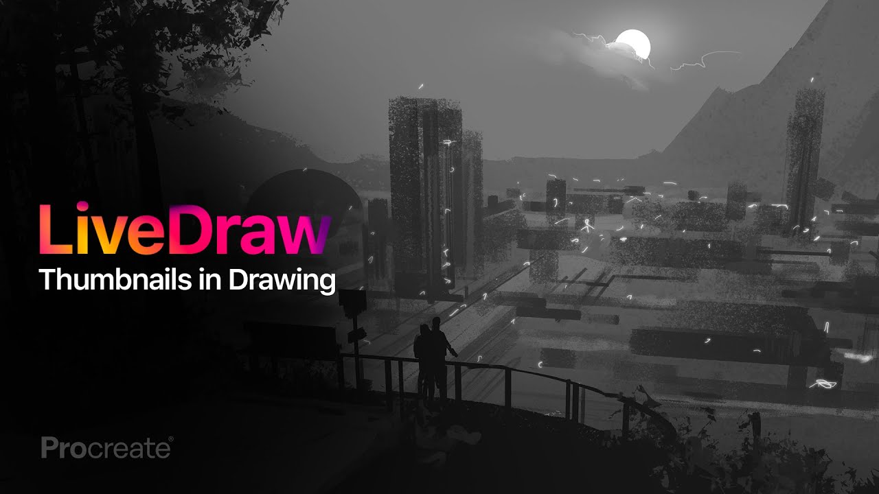 Procreate LiveDraw - Thumbnails in Drawing Feat. Nikolai Lockertsen ...