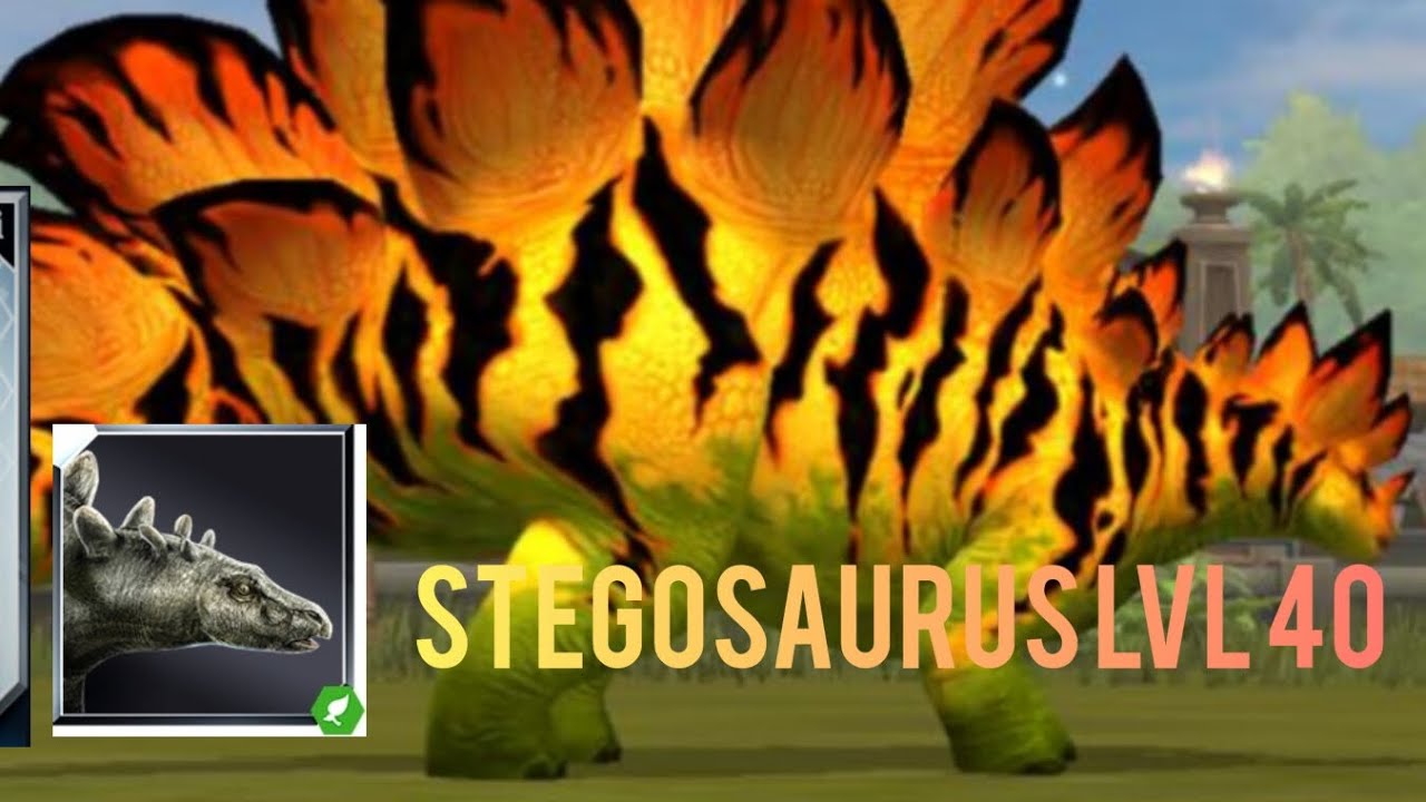 stegosaurus lvl 40 preview - YouTube