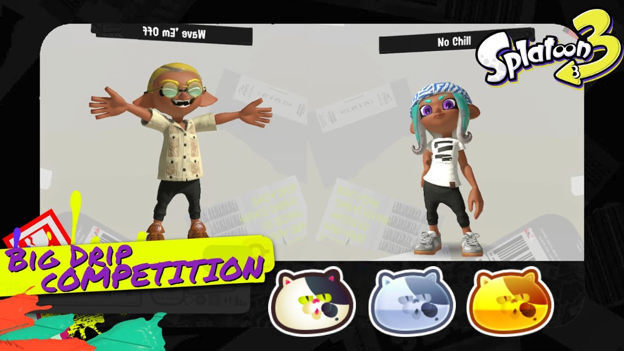 First Ever Big Drip Competition - Splatoon 3 - YouTube