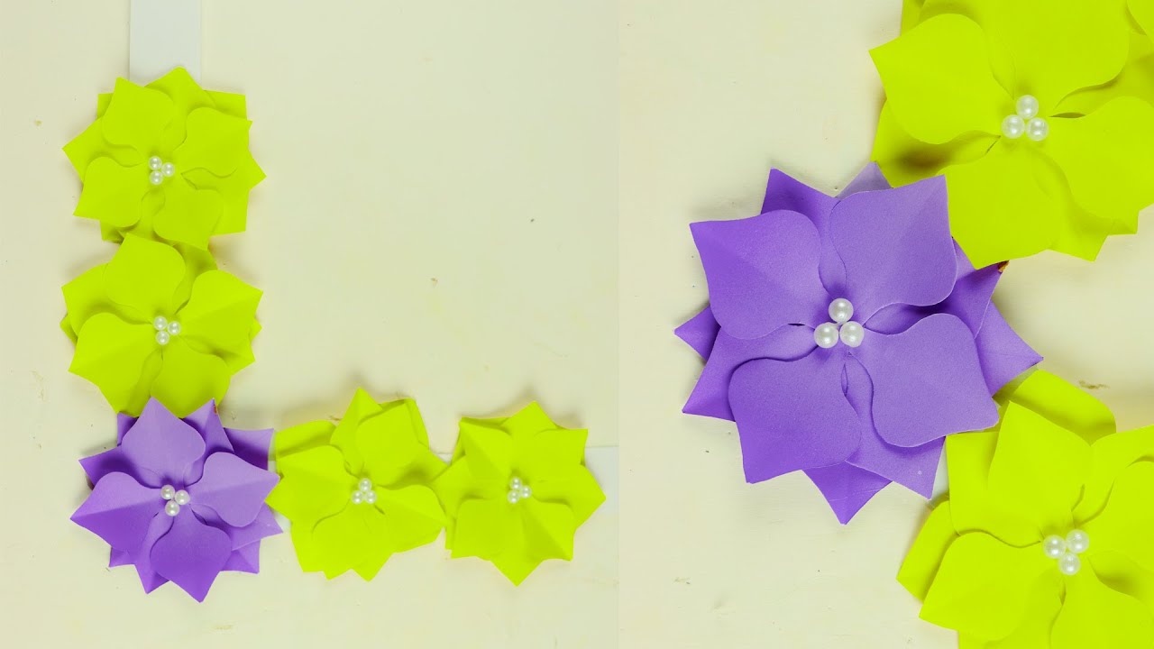 DIY Paper Wallmate Easy | How to Make Wonderful Paper Wallmate - YouTube