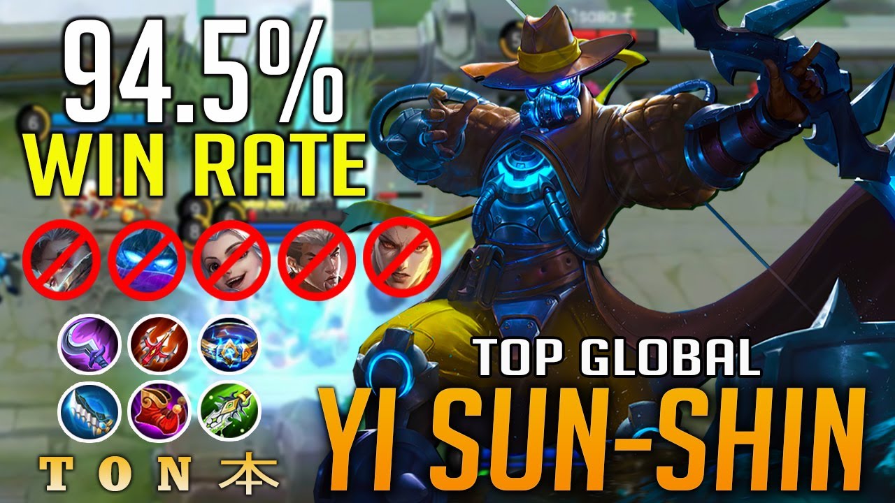 Yi Sun Shin Best Build 2020 | Gameplay by Top 1 Global Yi Sun Shin - ᴛ ...