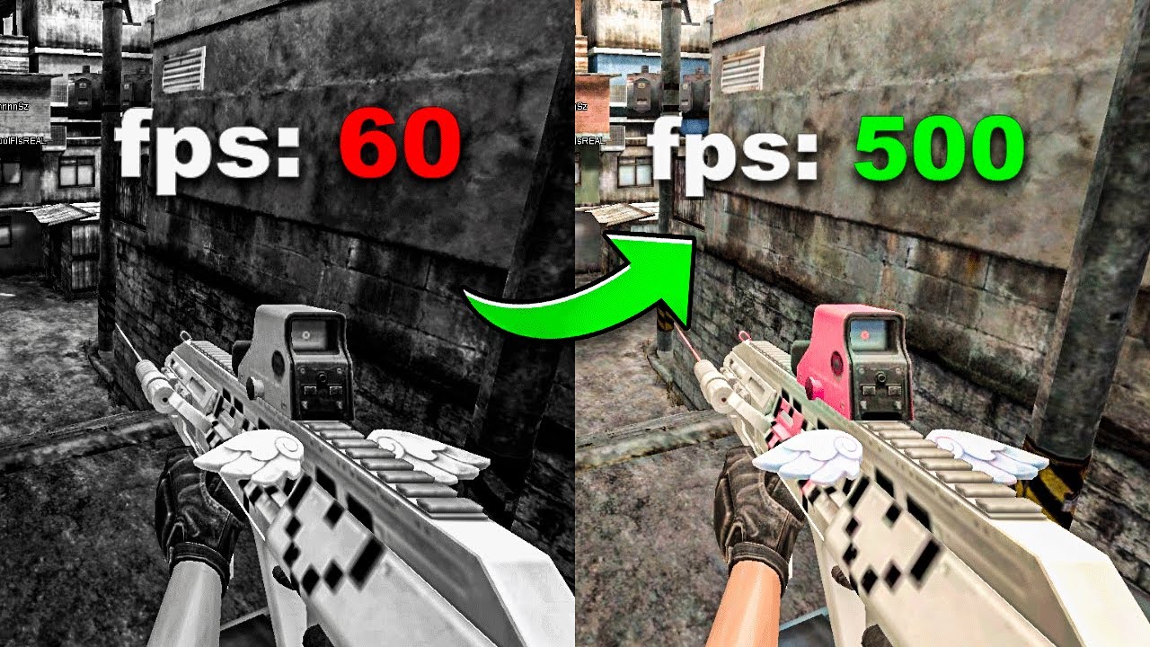 COMO JOGAR COM 500 DE FPS NO POINT BLANK (BUGAR HZ) - YouTube