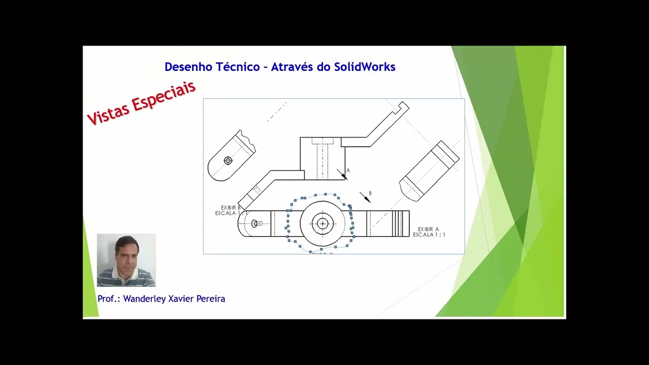 12º - Tutorial - Desenho Técnico Através do SolidWorks - Vistas ...