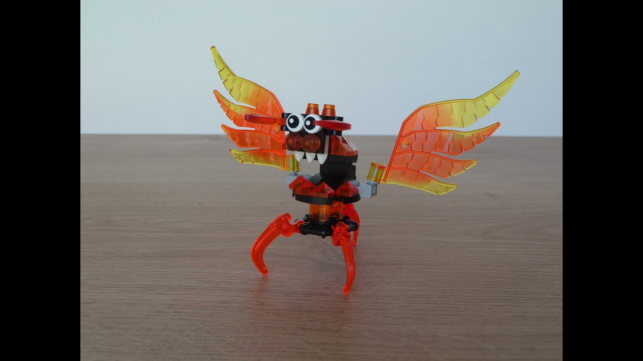 LEGO MIXELS MOC Fan Made Instructions LAVA MIXELS #2 - YouTube
