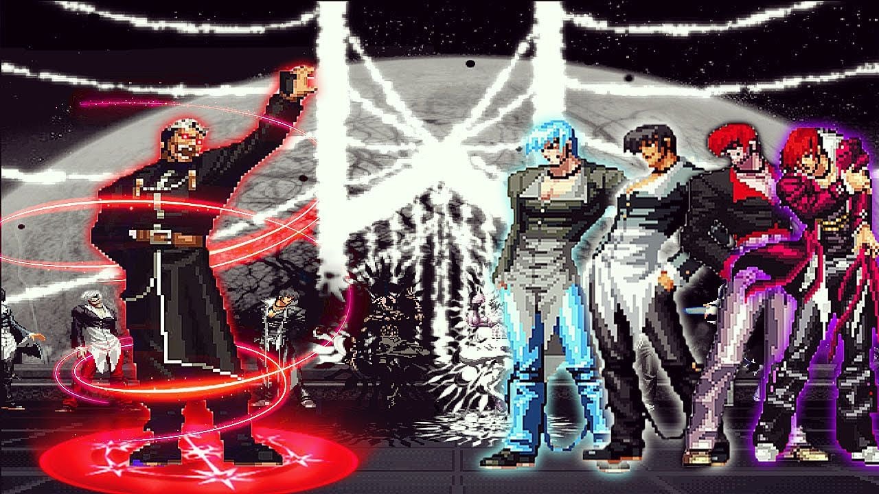 [KOF Mugen] Priest Sacerdote Vs Super Iori Yagami Team - YouTube