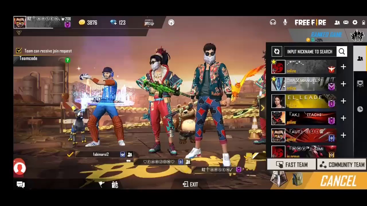 Live free fire Ranked Game🙏 - YouTube