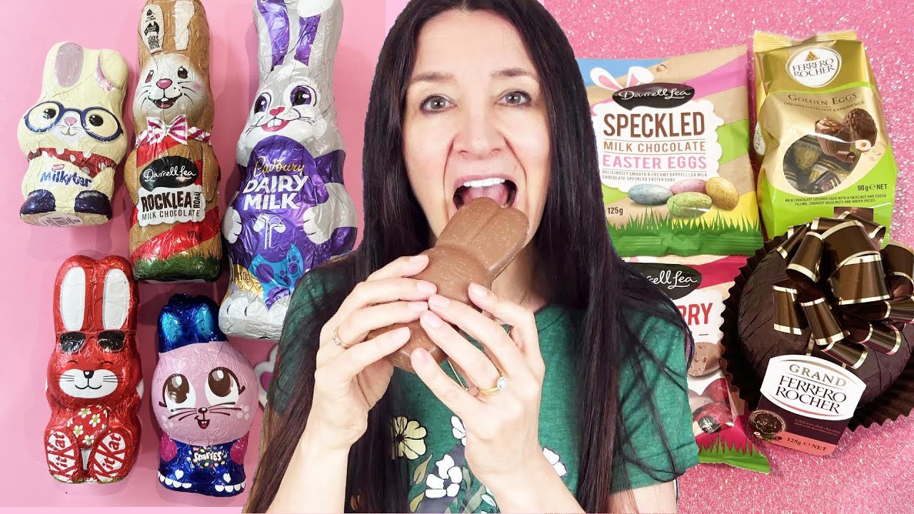 EASTER Bunny Taste Test 2023 CHOOLATE YUM - YouTube