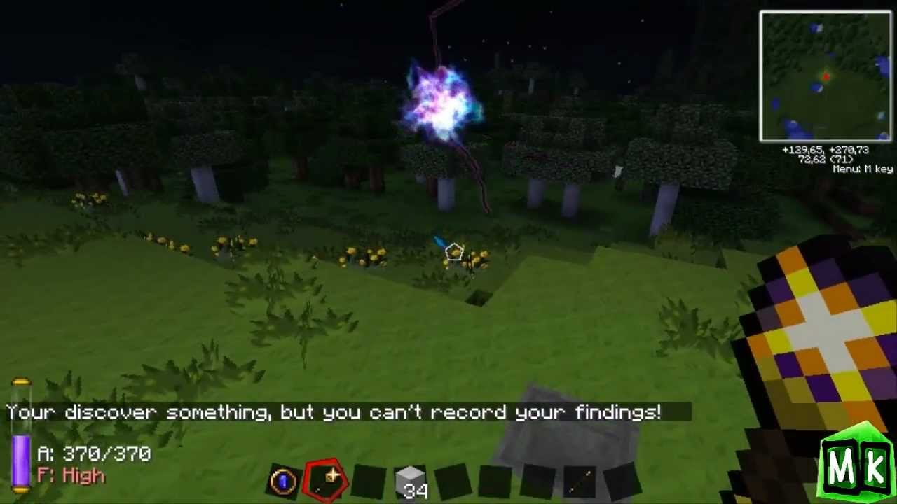 Scopriamo la ThaumCraft 3: Ep.05 Test sugli "Aura Node" [ITA] - YouTube