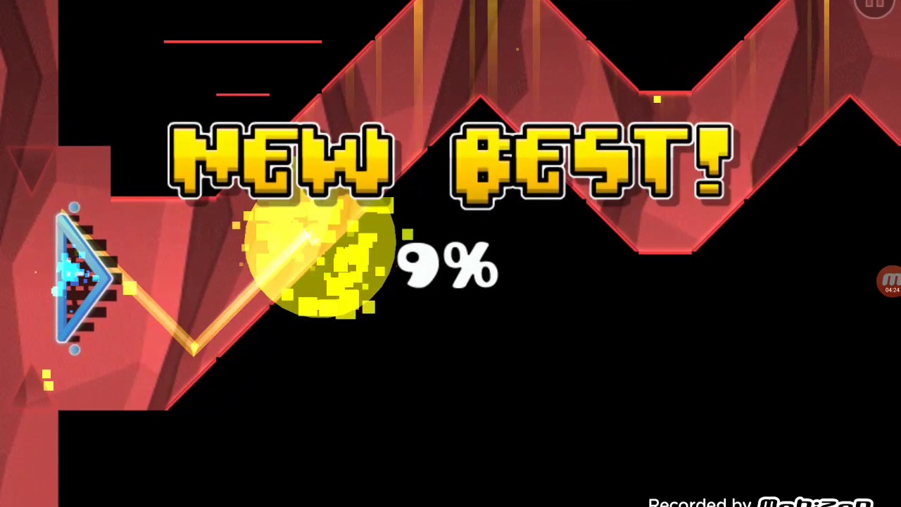 Hitler click en geometry dash tablet - YouTube