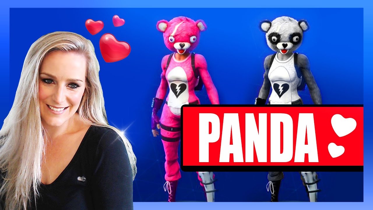 New Panda Skin In Fortnite - FuzzyBearPanda found! - YouTube