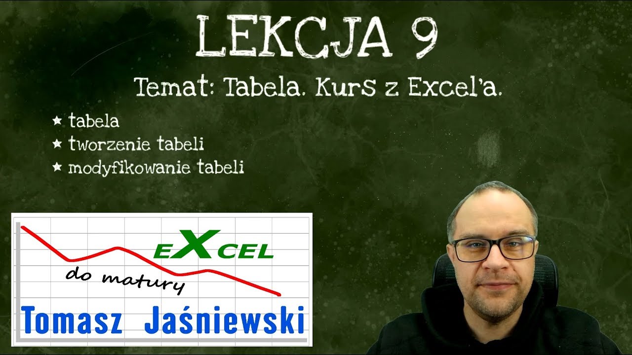 Lekcja 9 Tabela Kurs Z Excel a YouTube lekcja-9-tabela-kurs-z-excel-a-youtube