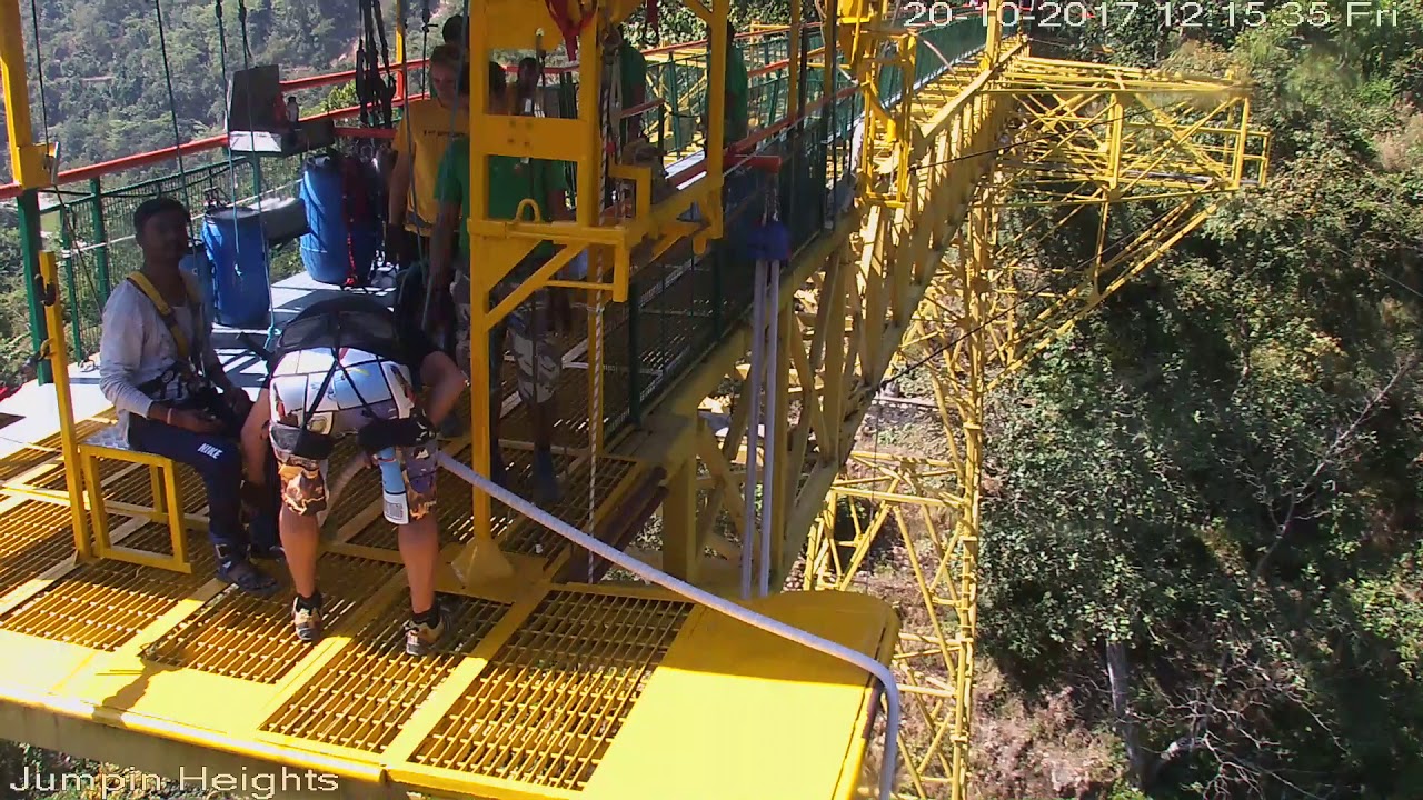 Bungee jumping l Jumpin Heights l Extreme adventure l India highest ...