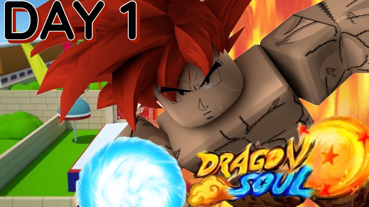 My First Day On The Best Roblox DBZ Game !!! (Dragon Soul) - YouTube